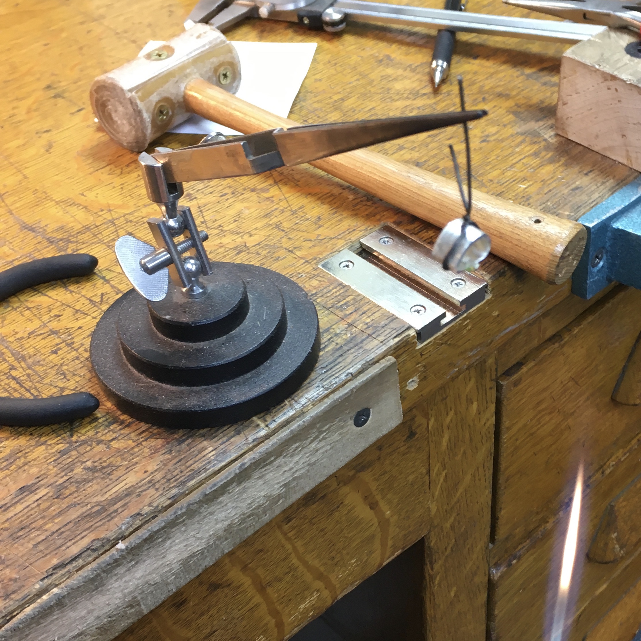Making a Button – AD Bows, LLC